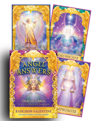 Angel Answers Oracle Cards – Loja e Editora Pavão Branco