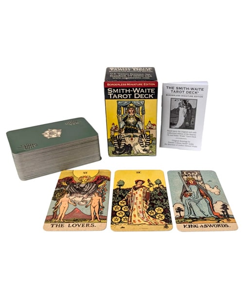 Smith-Waite® Tarot Deck Borderless Mini Edition » Loja E Editora Pavão ...